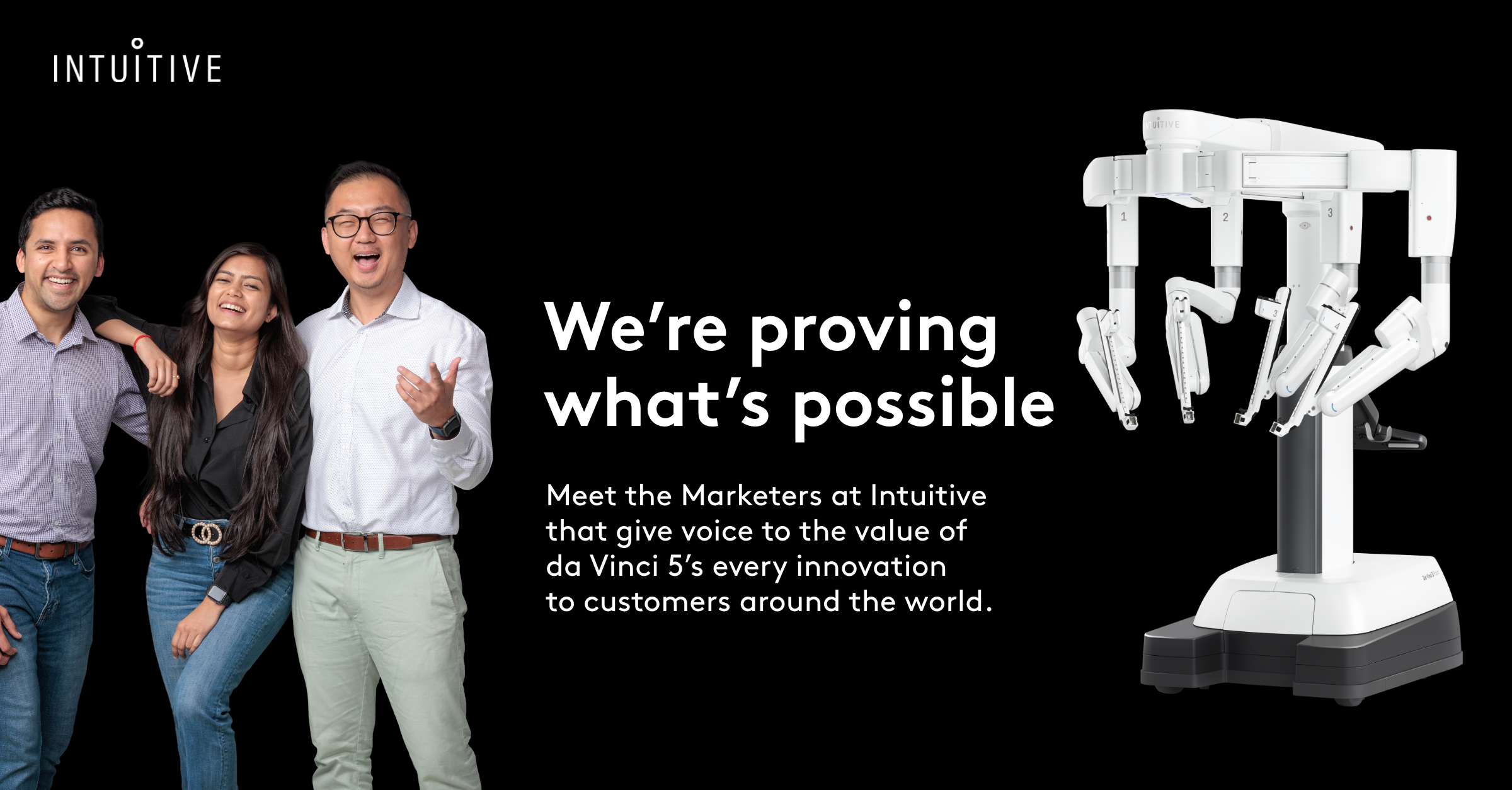 Marketing - Sharing the story of da Vinci 5
